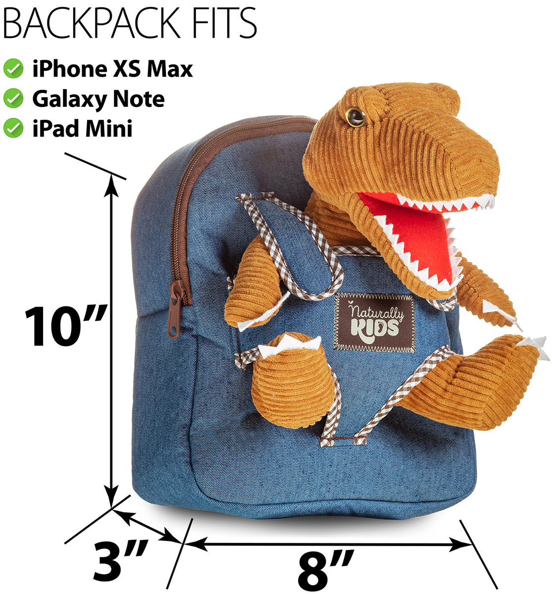 🦖 Toddler Backpack & Plush Dinosaur Toy Dinosaur Backpack for Kids 3-5 ...